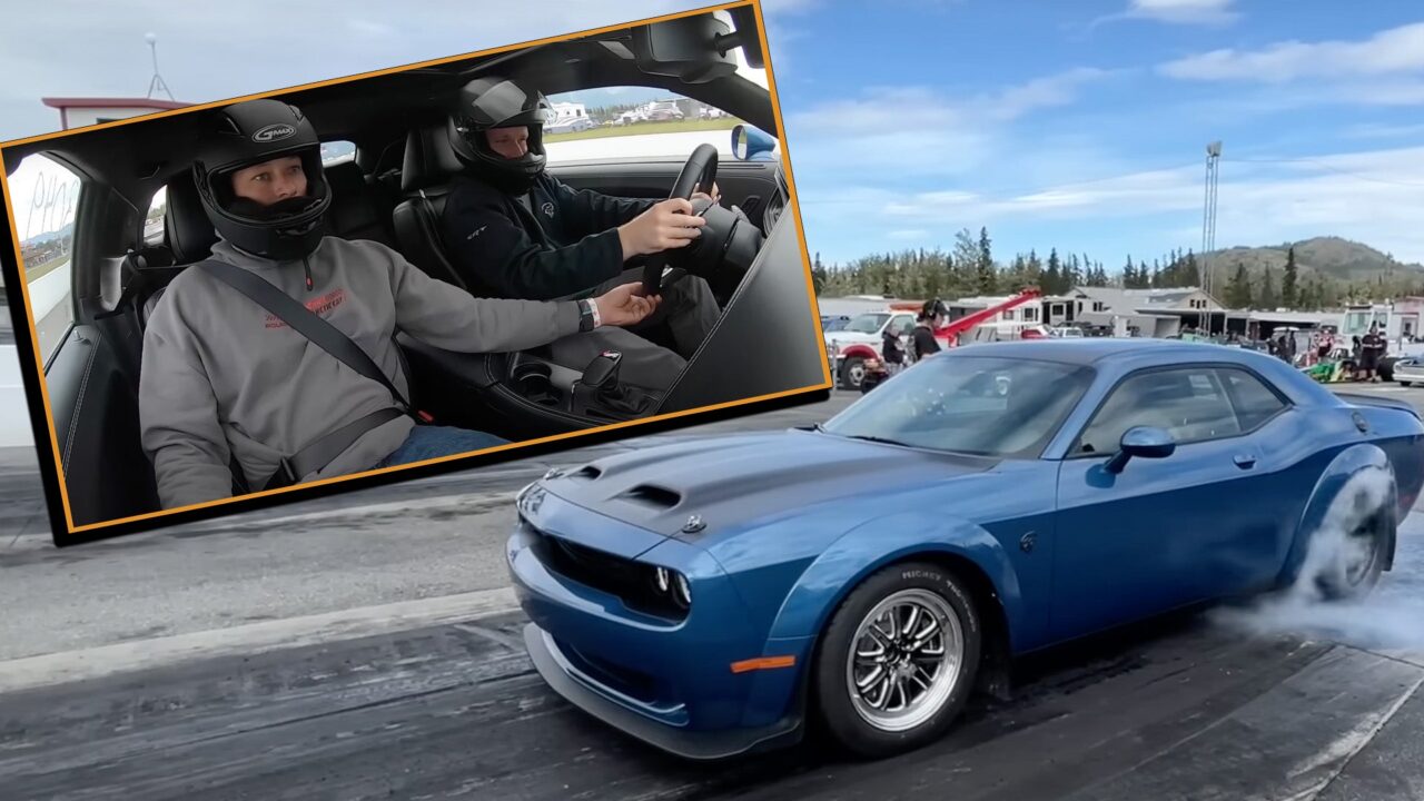 Blind Drag Racer posunul Dodge Challenger Hellcat na 11,5 sekundy čtvrt ...